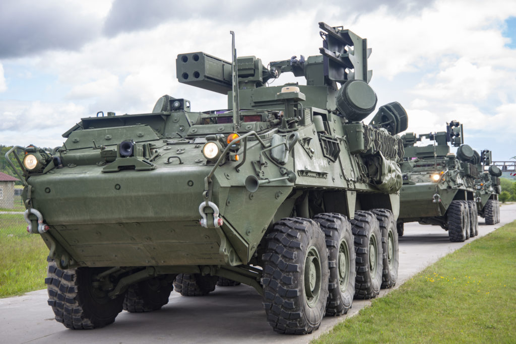US Army Fields First M-SHORAD Stryker A1 ADAVs | DRS RADA